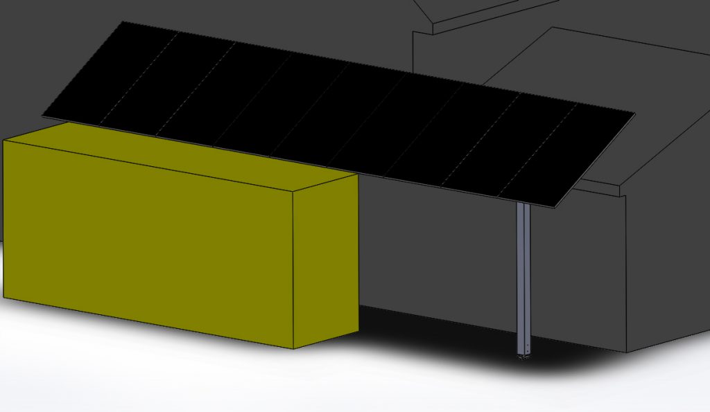 Triana – Veranda style Lean-to structure – Solar Structures Ireland