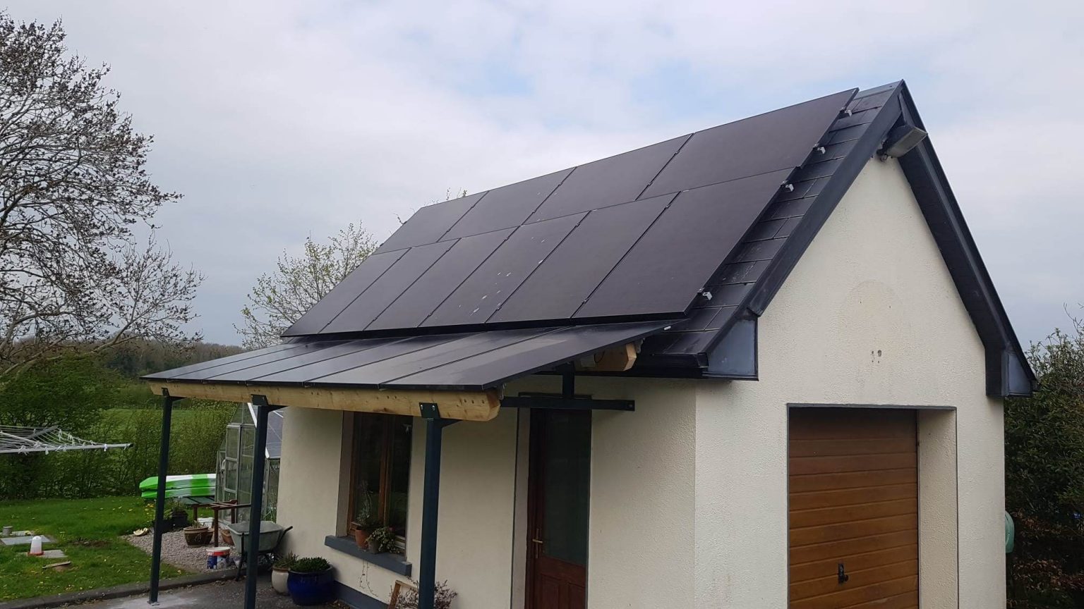 Triana – Veranda style Lean-to structure – Solar Structures Ireland