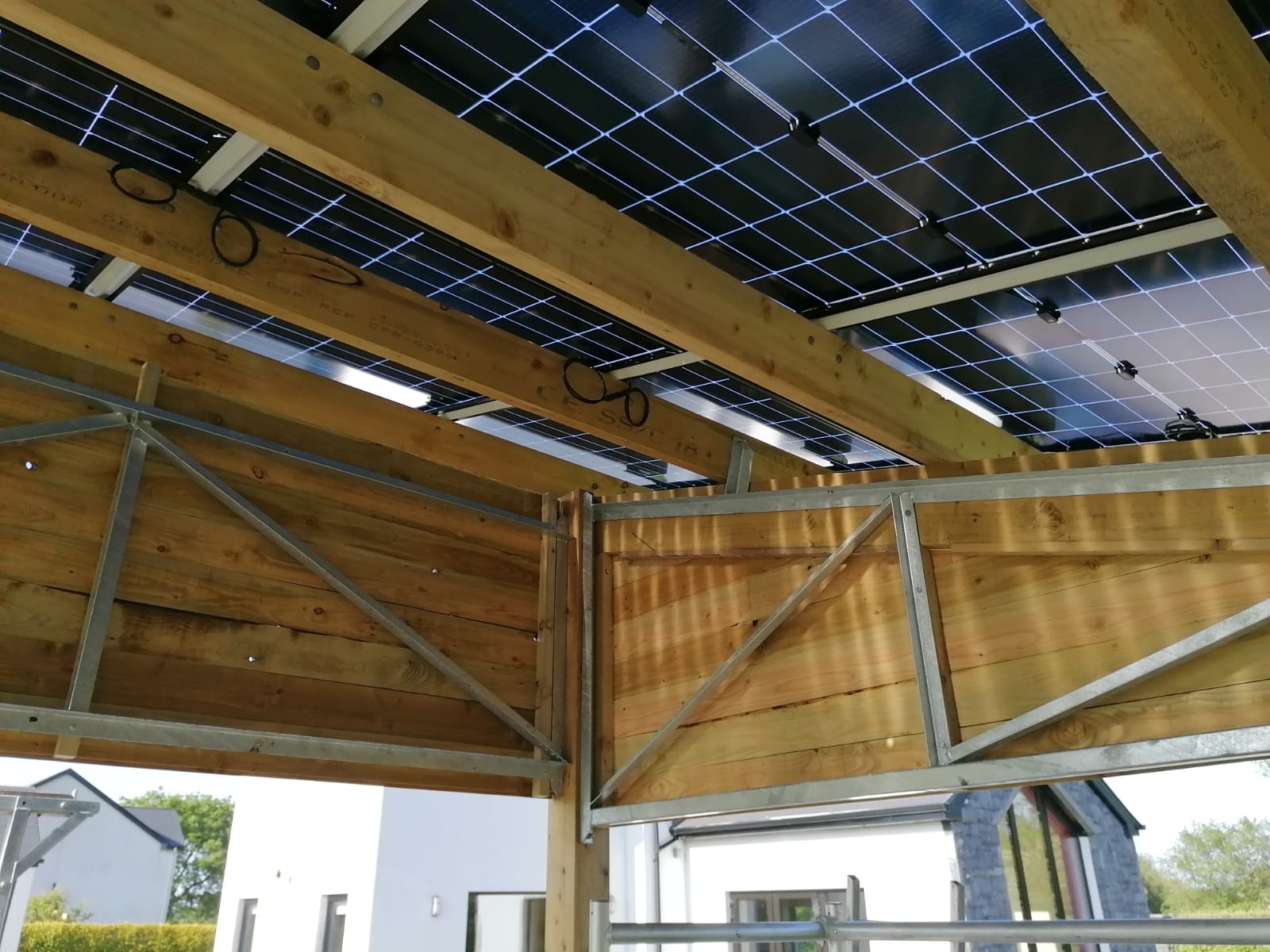 ‘Komorebi’ style solar PV dappling in North Mayo – Solar Structures Ireland
