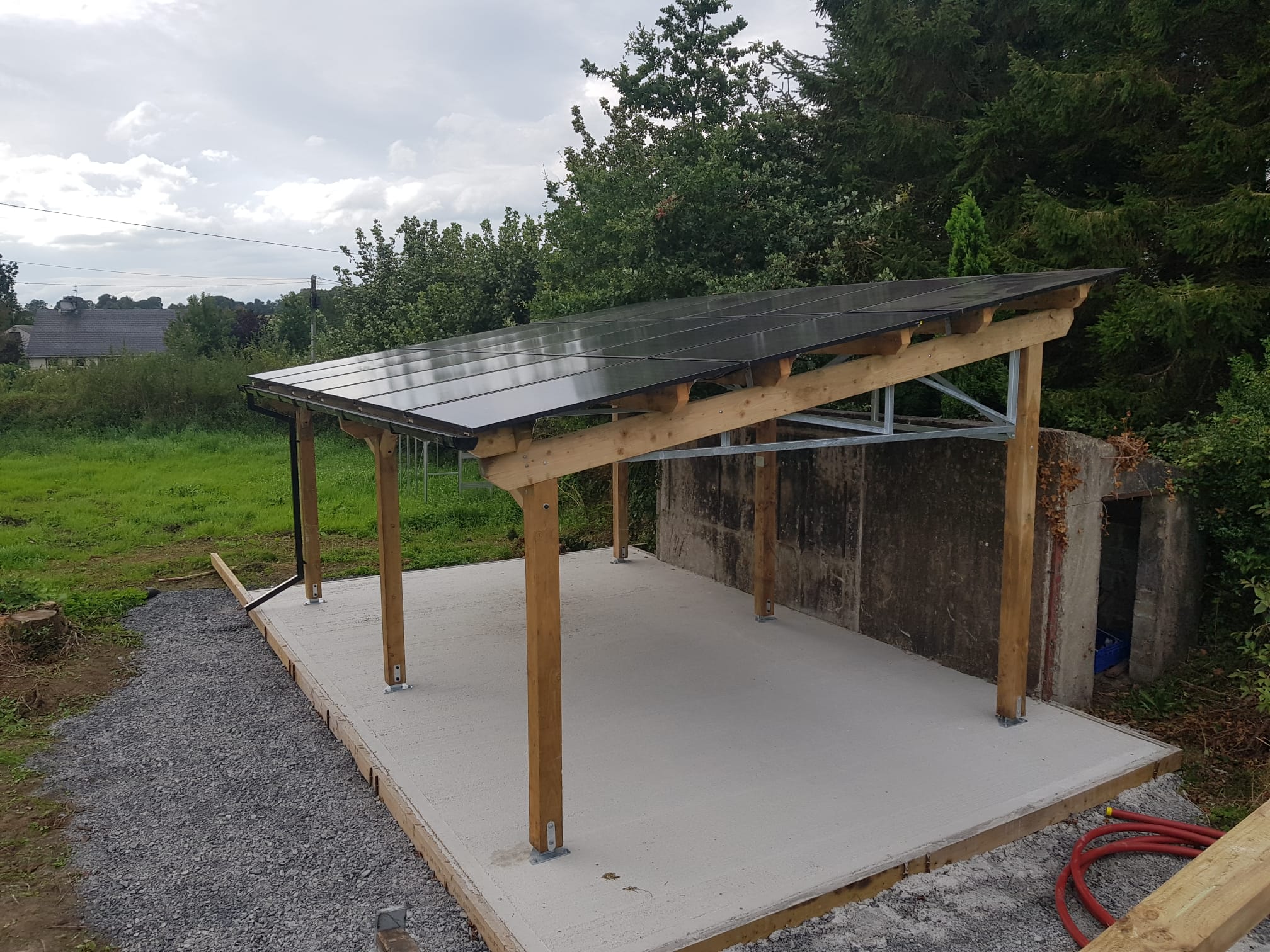 Outdoor spaces re-imagined – Solar PV carports – Solar Structures Ireland